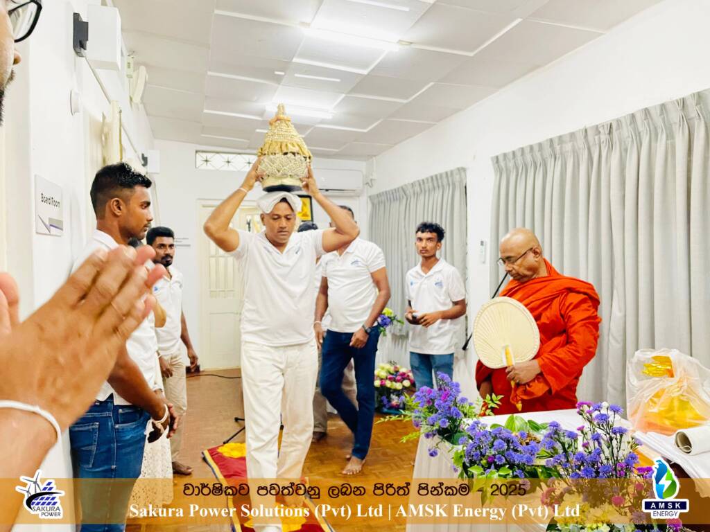 Annual Pirith Ceremony – 2025 - Sakura Power Solutions